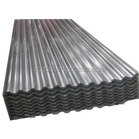 Quality Dx51d Dx52D Dx53D Zinc Coated Corrugated Galvanized Iron Gi Sheet 3mm Roofing for sale