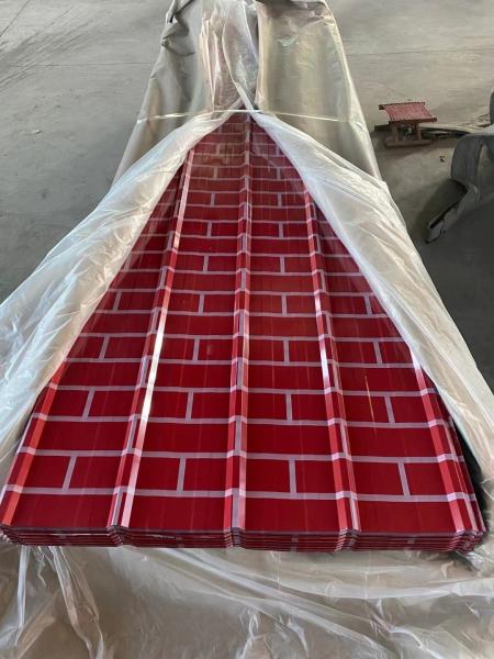 Quality Galvalume Corrugated Steel GI Sheet with 3-8 Tons Coil Weight in White RAL Color for sale