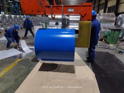China DX51D-Grad vorgefärbte galvanisierte Stahlspule für Wellmetall in kundenspezifischen Größen zu verkaufen