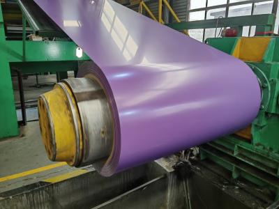 China Dx51d SGCC PPGI Stahlspule mit Front 12-30um Farbdicke in kundenspezifischer Farbe zu verkaufen