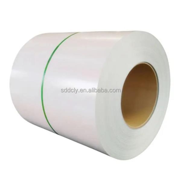 Quality Customizable Length Ppgi Pre-painted Steel Coil with White Color and Grade for sale