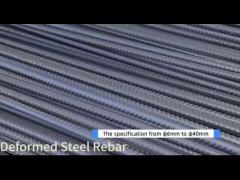 Hot Rolled Deformed Steel Bar Rebar Steel Iron Rod for Construction Cold Rolled Alloy