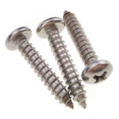 China Pan Head Self Tapping Screws Stainless Steel 304 for Engineering for sale