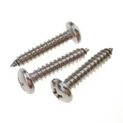 China Pan Head Self Tapping Screws Stainless Steel 304 for Engineering for sale
