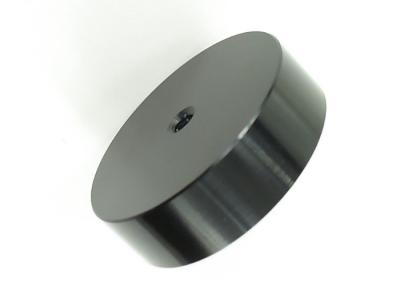 China Pés M5 de alumínio pretos brilhantes fazendo à máquina feitos sob encomenda da anodização de peças de metal para o áudio à venda