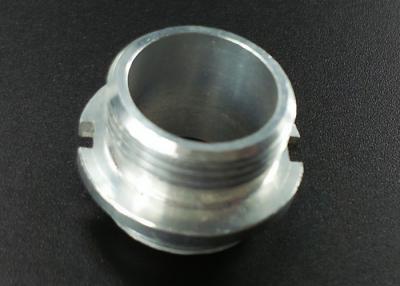 China Bucha feita à máquina anodizada do conector da liga de alumínio de peças de metal que gerencie para a tevê à venda