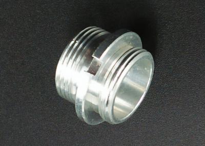 China Bucha feita à máquina anodizada do conector da liga de alumínio de peças de metal que gerencie para a tevê à venda