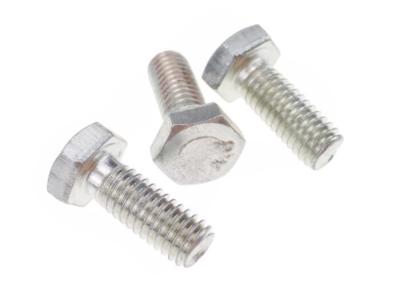 China M6 Standard Hex Cap Screws Bolts DIN 933 Steel Nickel Fastener for sale