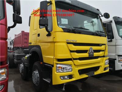 China Sinotruck howo 8x4 dump trucks loading 30cbm 40t, model ZZ3317N3267D1 336hp/371hp, Euro 2, front lift for sale