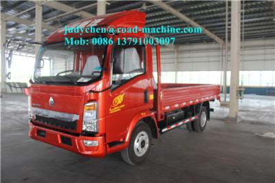China 1-10 ton New China Sinotruk Howo 4x2 Light Duty commercial Cargo Truck , model ZZ1047C2813C145 for sale