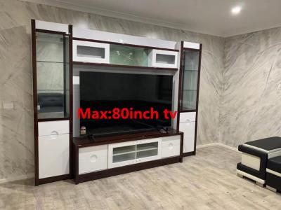 Cina Moderno mobile TV europeo Mobili Bunnings Porte Bifold Libreria costruita in stile in vendita