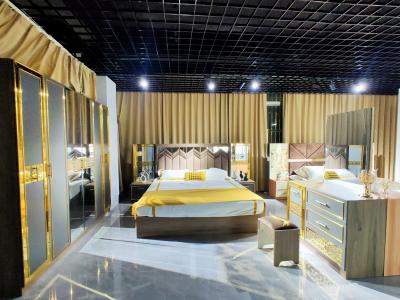 Cina La mobilia di legno dell'hotel del MDF mette la singola mobilia di re Bed Modern Bedroom in vendita