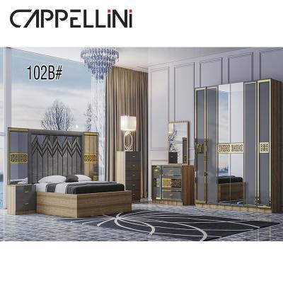 Cina La mobilia di legno dell'hotel del MDF mette la singola mobilia di re Bed Modern Bedroom in vendita