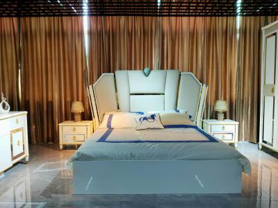 China MDF Wood Full Bedroom Furniture Sets Queen Bedroom Suite Furniture for sale