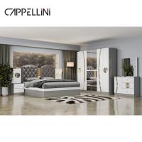 China Simples Modern Double King Size Leather Bed Room Suite Home Luxury Queen Madeira Mdf Set de móveis para quarto completo à venda