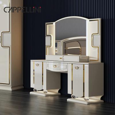 China Preço por atacado King Size Cama Dupla de Couro Suíte Master Room Casa Branca Full Wooden Mdf Luxury Set de Mobiliário de Quarto à venda