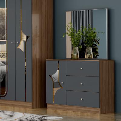 China Groothandel Goedkope Turkse Double King Bedroom Home Houten frame Mdf Modern Luxe Full Size Bedroom Meubels Set Te koop