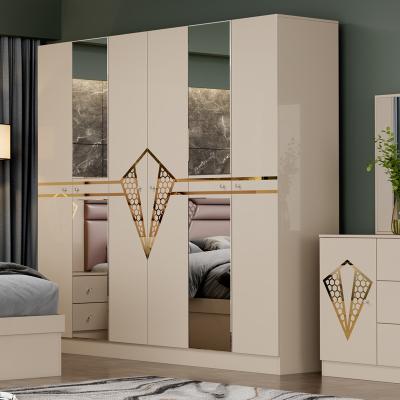 China Goedkoop Hoogwaardig Meesterkamer Houten raam Dubbelbed Set Huis Modern Luxe Compleet Houten King Size Bedroom Sets Meubelen Te koop
