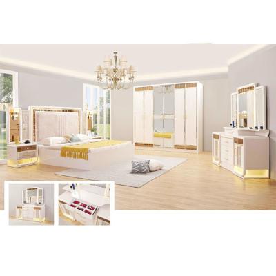 Cina Letto di legno solido della camera da letto principale del MDF della mobilia dell'hotel di Cabrini in vendita
