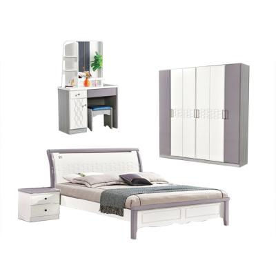 Chine Lit nordique minimaliste de la chambre à coucher 1800*2000mm en bois de Cabrini double à vendre