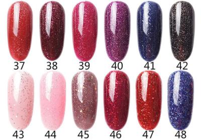 China Verniz para as unhas não tóxico UV do gel da cor 8ml da resina 48 à venda