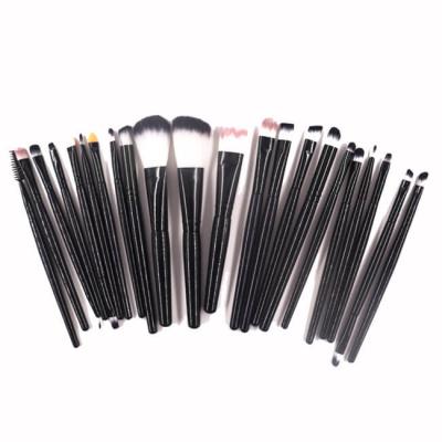 Cina Insieme di spazzole sintetico nero di trucco, 22 pezzi di trucco del fondamento del set di pennelli in vendita