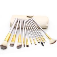 China OEM 12pcs Private Label Makeup Brush Set Full Face for sale