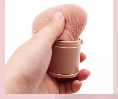 Cina insieme di spazzole sintetico di trucco dell'etichetta privata 2pcs in vendita