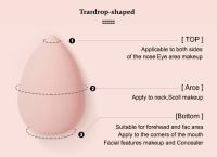 China Custom Logo Non Latex Polyurethane Makeup Sponge Egg for sale