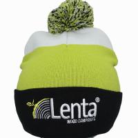 Quality Promotional Soft Warm Embroidery Knitted Pom Pom Beanie Custom Made for sale