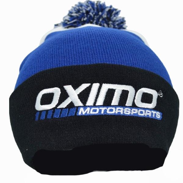 Quality Custom Made Soft Warm Embroidery Knitted Pom Pom Winter Hat Fashion Style for sale