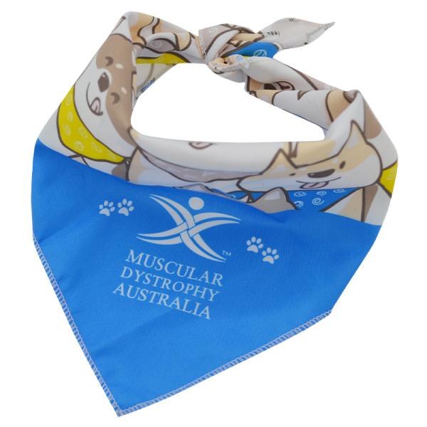 Quality Promotional Polyester Full Colour Printed Triangle Pet Dog Bandana Custom Made for sale