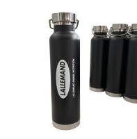 Quality Outdoor 750ml Double Wall Stainless Steel Water Bottles Powder Coating For for sale