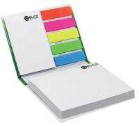China Hard Cover Custom Made Multilingual Office Sticky Notes Neon Sheets for sale