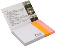 China Hard Cover Custom Made Multilingual Office Sticky Notes Neon Sheets for sale