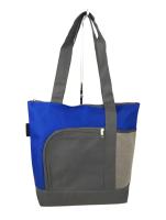 China Nylon 600D Polyester Lunch Cooler Bag With Foam Insulation PEVA Lining for sale