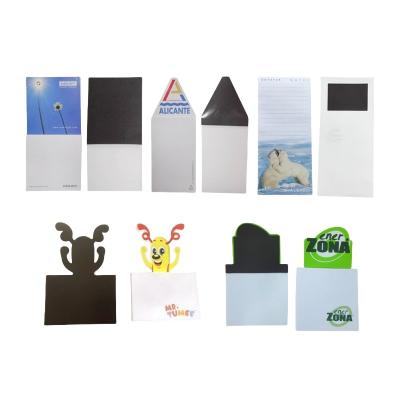 Cina Frigorifero carta in forma di casa personalizzata pad con magnete in vendita