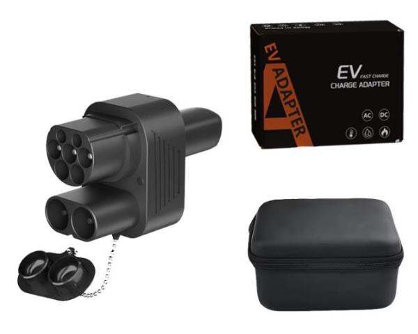 Quality DC And AC Tesla CCS Adapter CCS2 To NACS Electric Vehicle Charging Adapter for sale