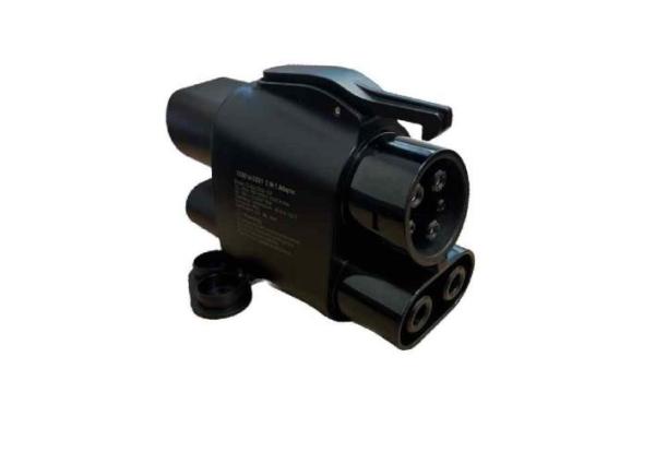 Quality CCS2 To CCS1 Tesla EV Charging Adapter , Tesla Charging Connector Waterproof for sale