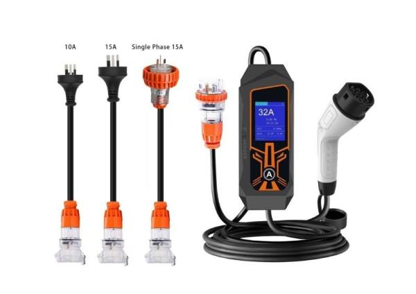 Quality Portable Electric Vehicle Charger With Type2 Type1 Interchangeable Plug for sale