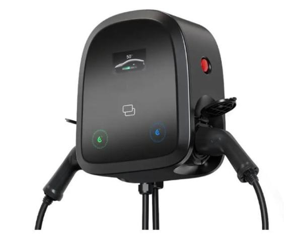 Quality Wall Mounted Solar Powered EV Charger 11kw 22kw 44kw With Mobile APP Control for sale