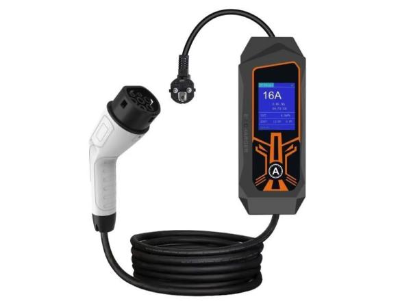 Quality IP55 Rating Portable EV Charger With Interchangeable Plug Type2 Type1 for sale