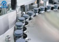 China High Precision Vertical Round Bottle Labeling Machine 300-550bpm ±0.5mm Non Stop for sale