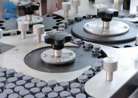 China High Precision Vertical Round Bottle Labeling Machine 300-550bpm ±0.5mm Non Stop for sale