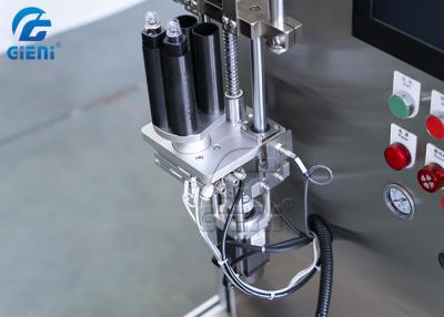 China Máquina de enchimento pequena semi auto para o rímel com o controlador programável da lógica à venda
