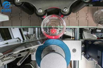 China Envoltório vertical do controle do PLC em torno da máquina de etiquetas 0.5mm precisão à venda