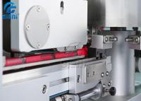 China PLC Mascara Bottom Labeling Machine for sale