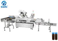 China Horizontal 20ml Bottle Labeling Machine for sale