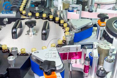 Cina Etichettatrice rotatoria della doppia testa per le bottiglie di vetro del diametro di 10-50mm in vendita
