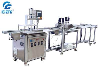 China Batom semi auto que libera a máquina com dispositivo de parafusamento do recipiente à venda
